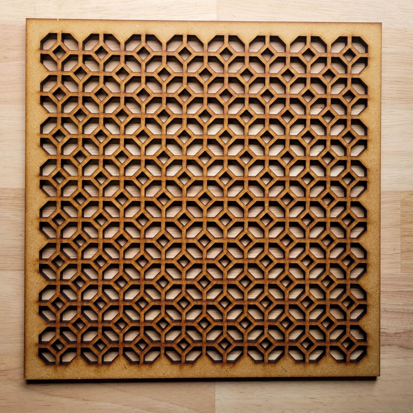 Trellis Grate Decorative Screen Radiator Cabinet square MDF Panel 2ft